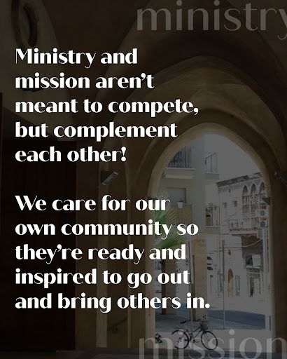 Mission and Ministry: Making Disciples Inside AND Outside the Walls